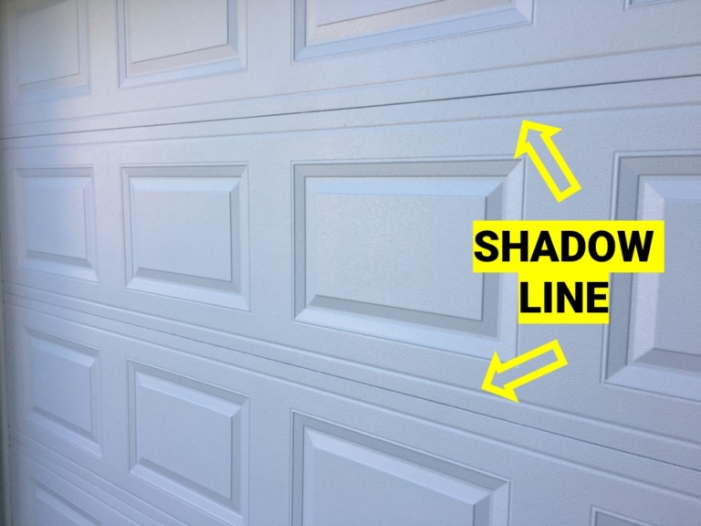 What Are Shadow Lines on Garage Doors? | Doors Done Right - Garage ...